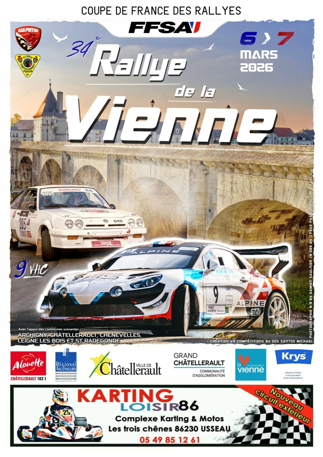 Rallye de la Vienne 2026 | Actualité rallye - Rallye Infos