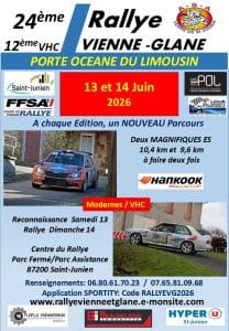 Rallye Vienne Glane Porte Océane du Limousin 2026 | Actualité rallye ...